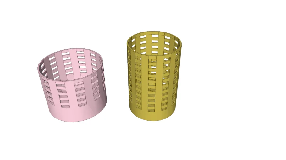 TESAMMANS tealt hldr s2 yellow/pink AP | 3D Warehouse