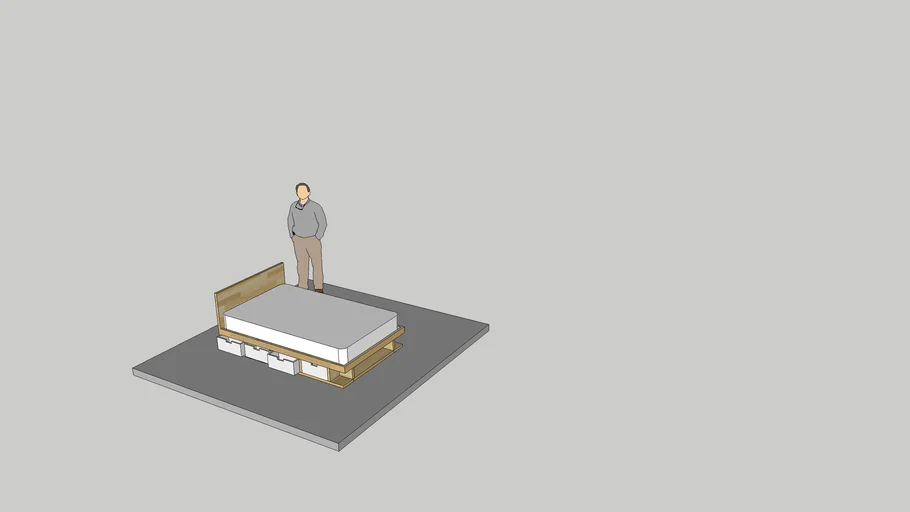 Bed Base | 3D Warehouse