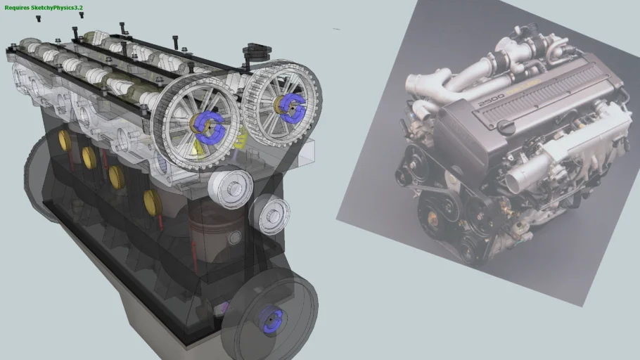 engine | 3D Warehouse