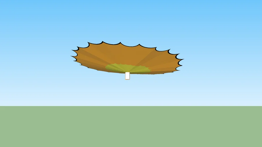 orange wall piece | 3D Warehouse