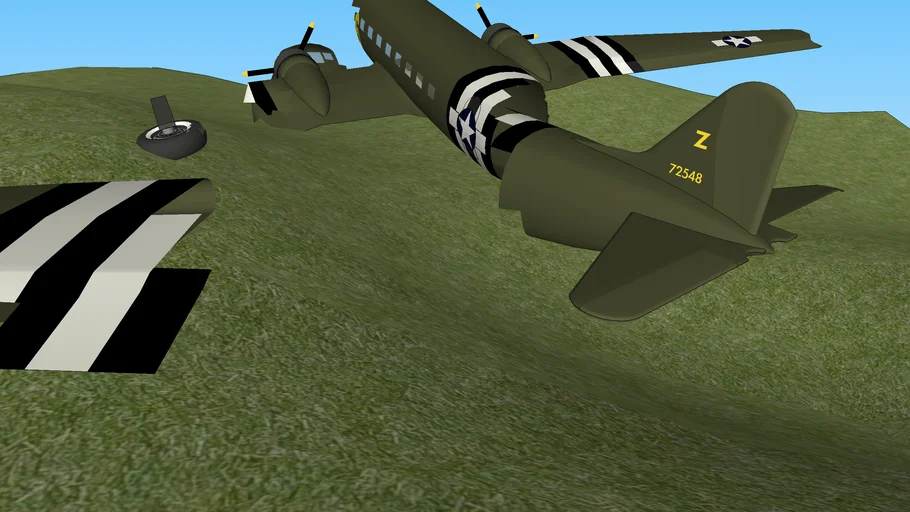 plane crash | 3D Warehouse