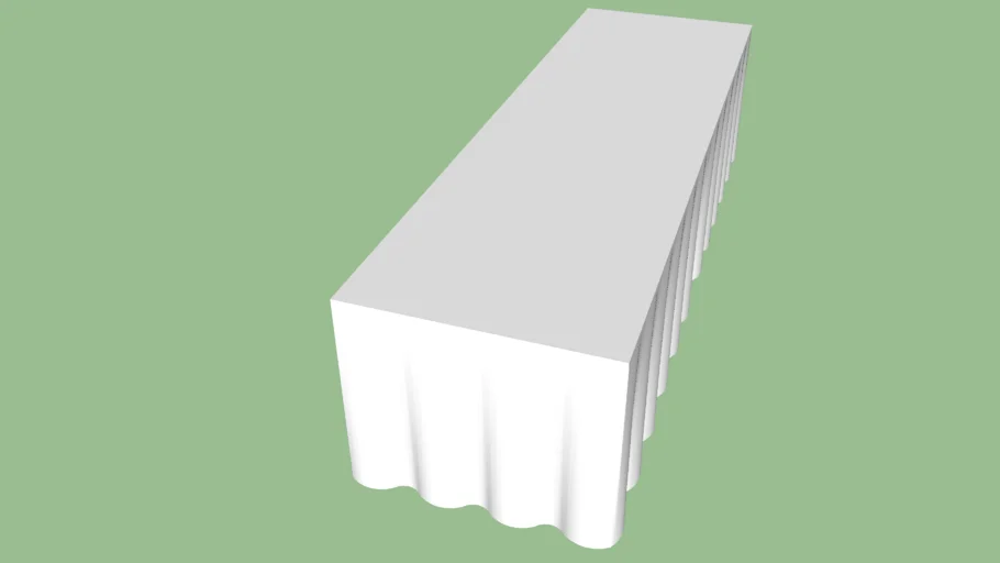 wedding table - 10 ft | 3D Warehouse