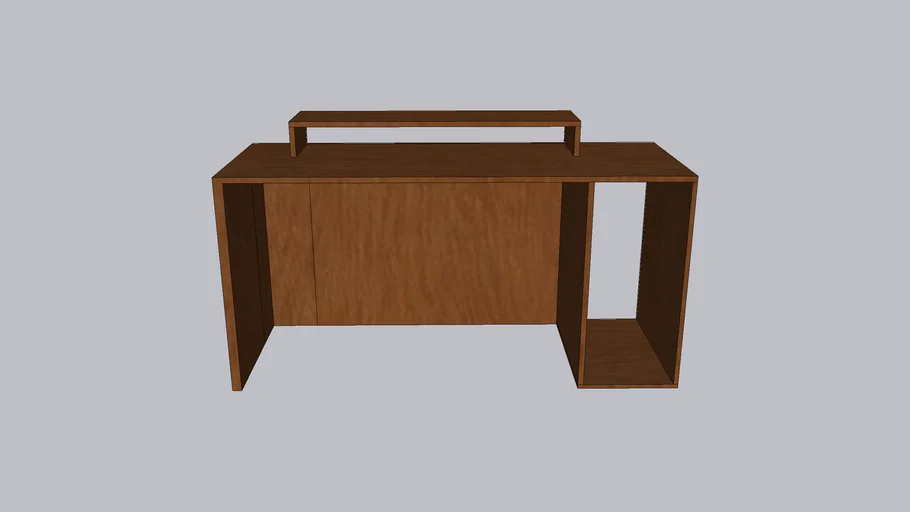 PC desk | 3D Warehouse