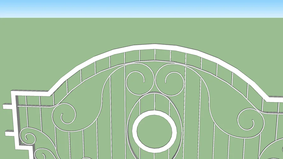 Pagar Besi | 3D Warehouse