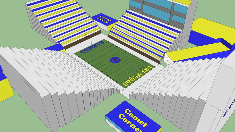 TDCR Las Vegas Comets Stadium | 3D Warehouse