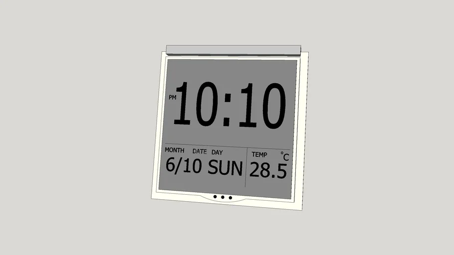 Alarm clock | 3D Warehouse