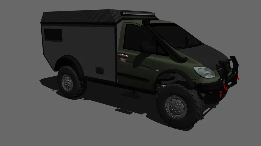 Mercedes Vito Off-Road | 3D Warehouse