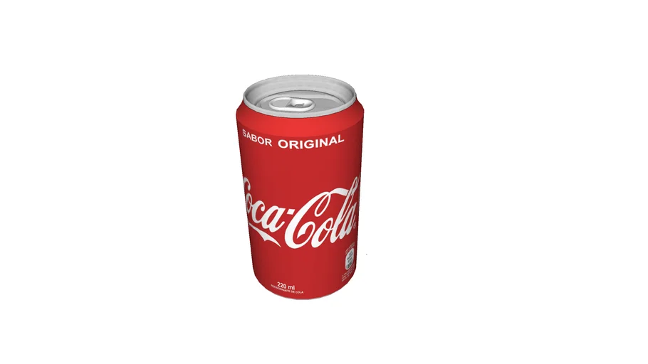 New Coke 220 ml in Brazil - Nova Coca 220 ml do Brasil | 3D Warehouse