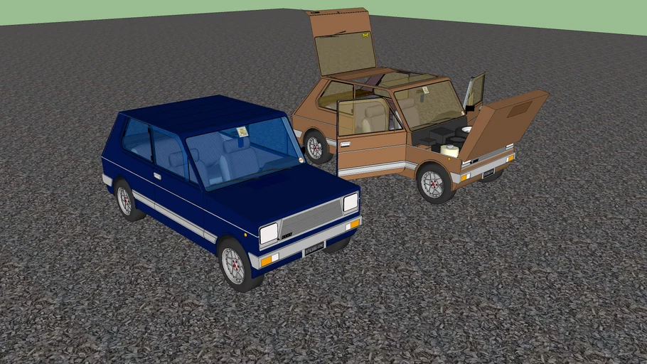 fiat 127 top 1979 | 3D Warehouse