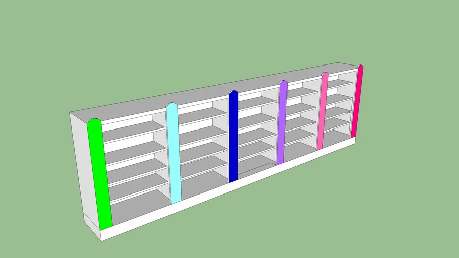 prateleira paulo cesar th | 3D Warehouse