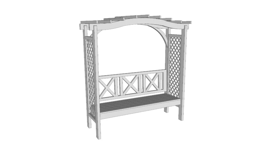 Garden bench | 3D Warehouse