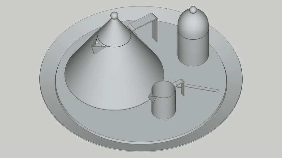 Alessi-Teiera-Conica | 3D Warehouse