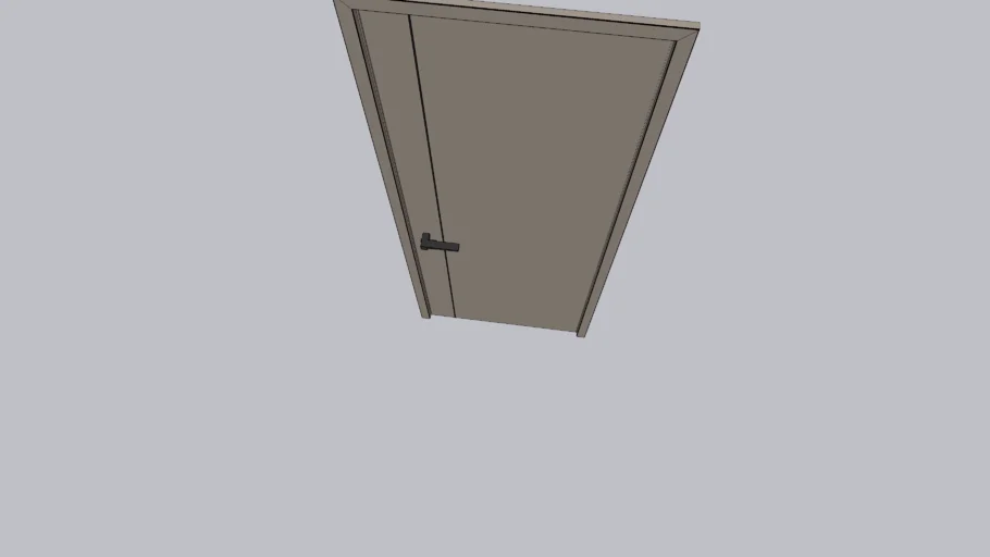 Basic Door | 3D Warehouse