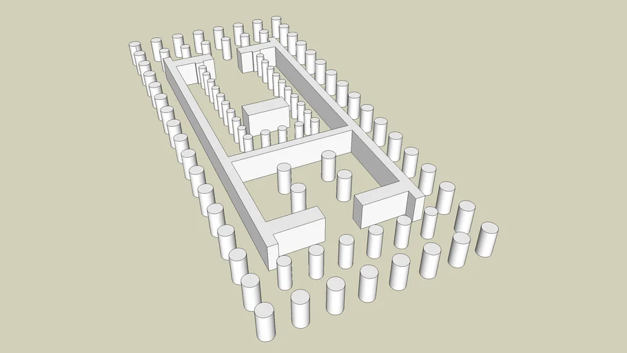 parthenon_top_view_for_editing | 3D Warehouse