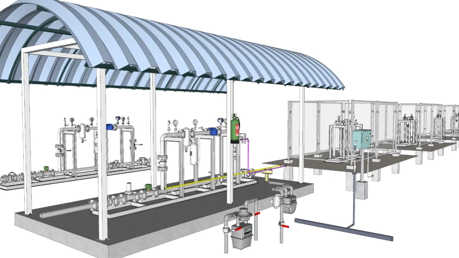 Gas piping | 3D Warehouse