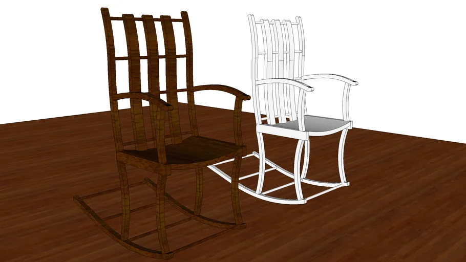 Rocking Chair by Sudeesh Kailas | 3D Warehouse