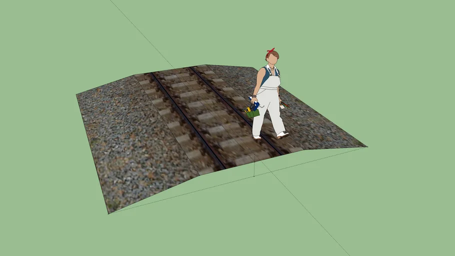 Ballast Sleeper 2 | 3D Warehouse