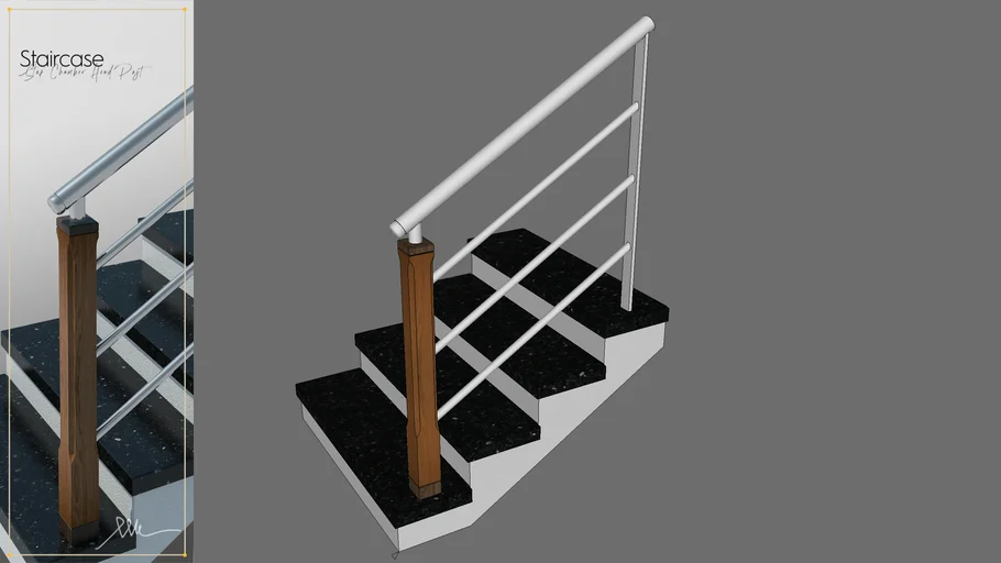 Stair Stop Chamber | 3D Warehouse