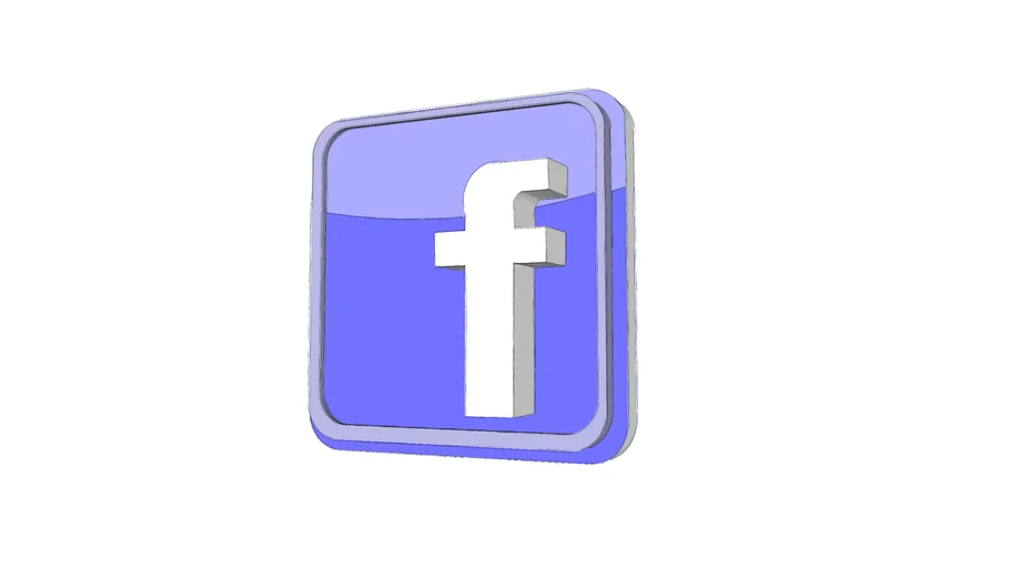 Facebook Logo | 3D Warehouse