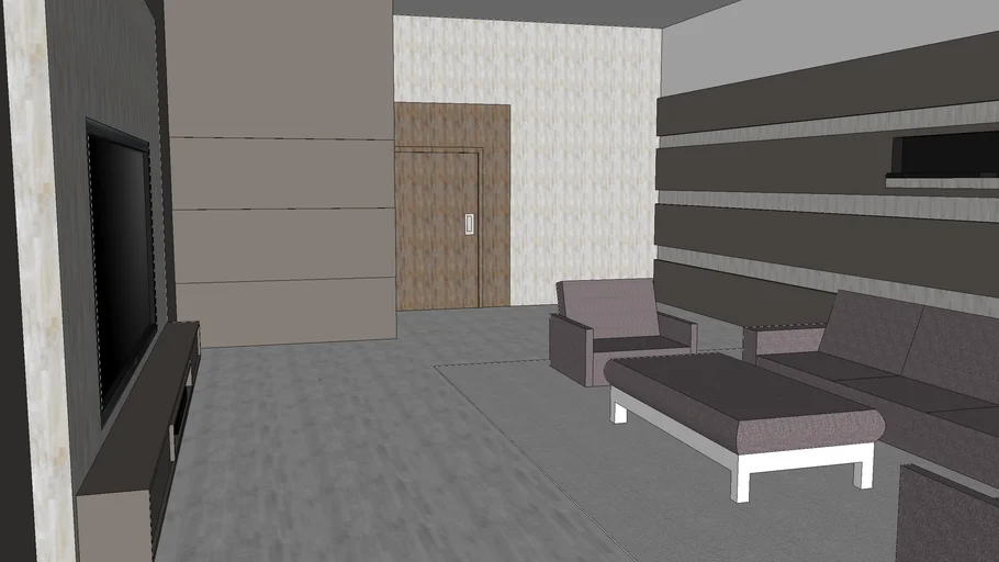 Modern Room | 3D Warehouse