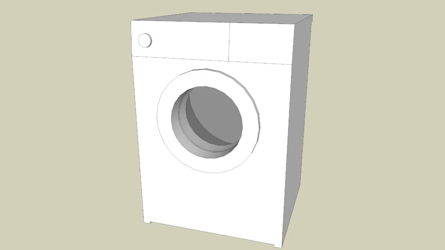 Washing Machine | 3D Warehouse