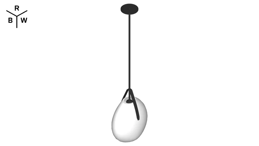 RBW Gala Pendant GP-30G | 3D Warehouse