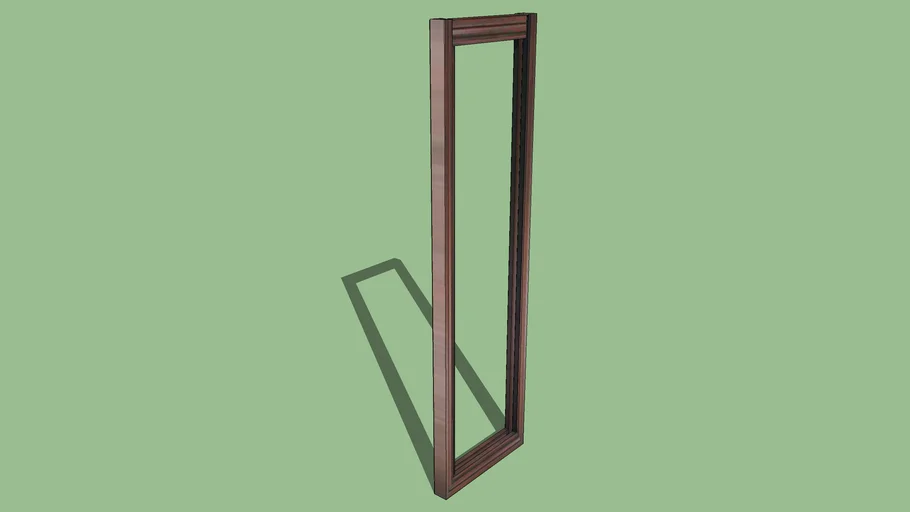 wooden window frame | 3D Warehouse