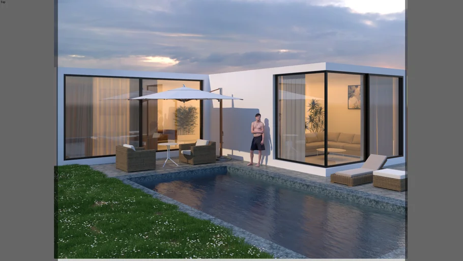 Pool House | 3D Warehouse