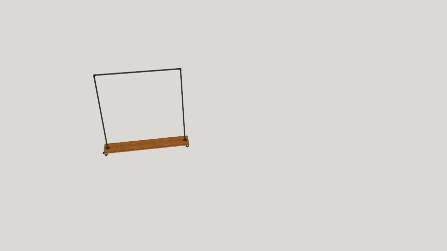 Clothes Rack | 3D Warehouse