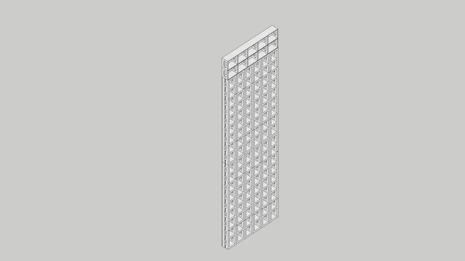 PERI- DUO-Wall Panel 3000mm Height | 3D Warehouse