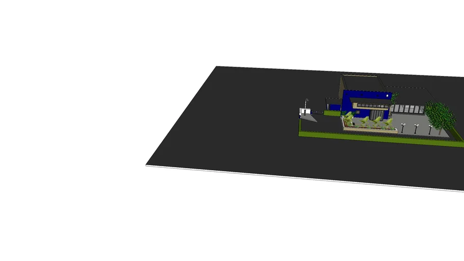 modern office building | 3D Warehouse