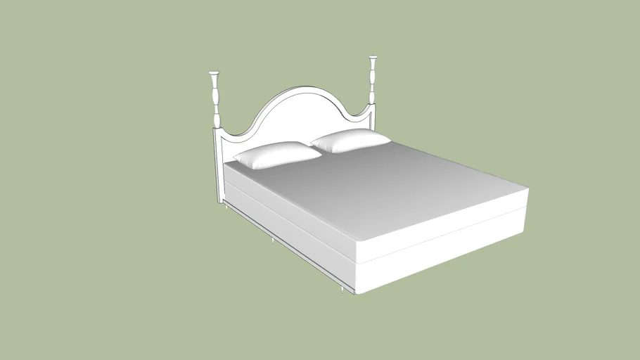 Simple Bed | 3D Warehouse