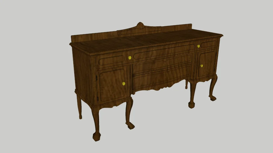 Antique buffet | 3D Warehouse
