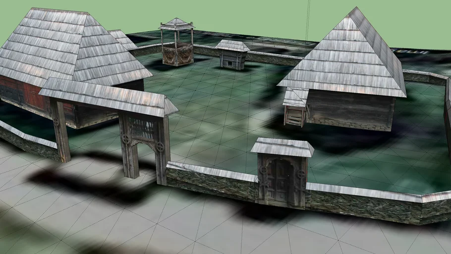 Muzeul satului -10-Berbesti-Maramures-1772 | 3D Warehouse