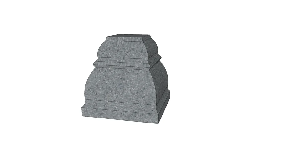 Umpak Batu Alam | 3D Warehouse