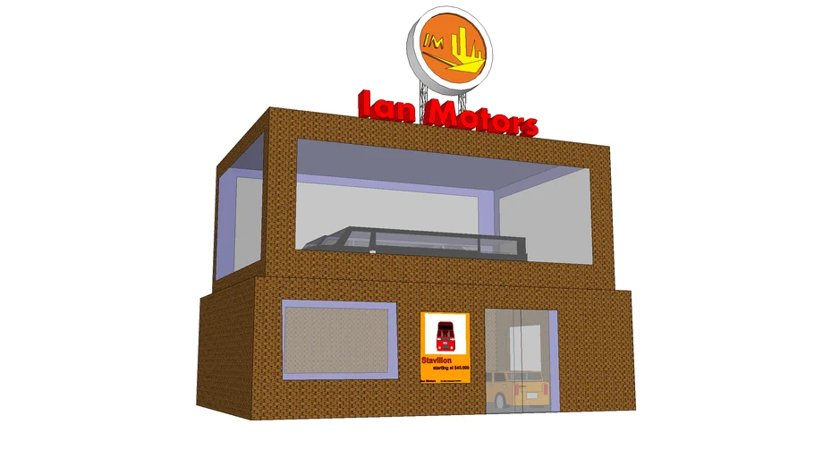 Ian Motors Dealership | 3D Warehouse