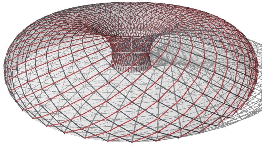 BiMUp 5D - Structure - ETFE Surface 01 | 3D Warehouse