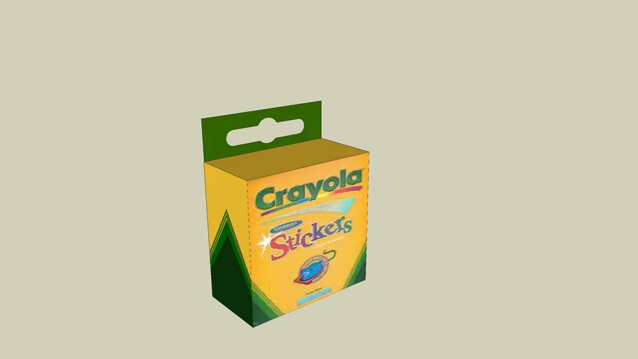 crayola box | 3D Warehouse