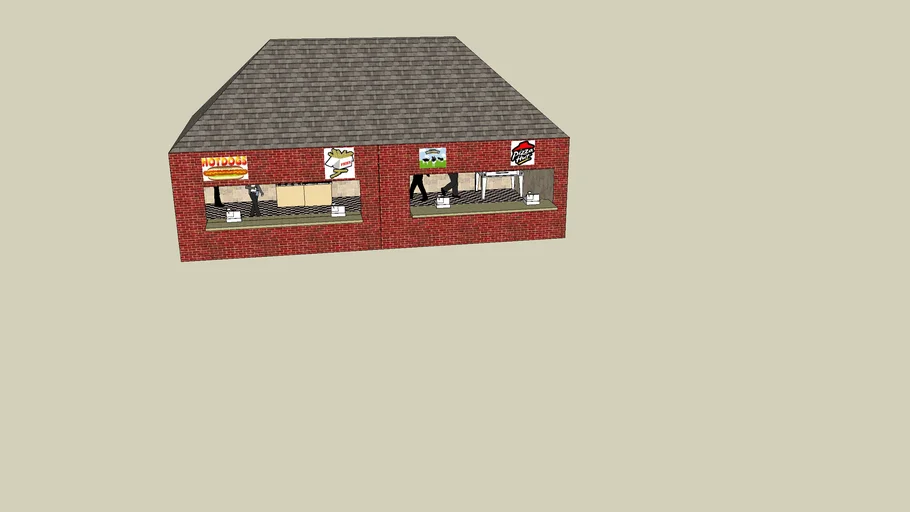 Concession stand | 3D Warehouse