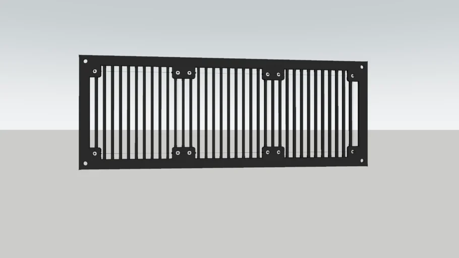 3 Fan Grill | 3D Warehouse