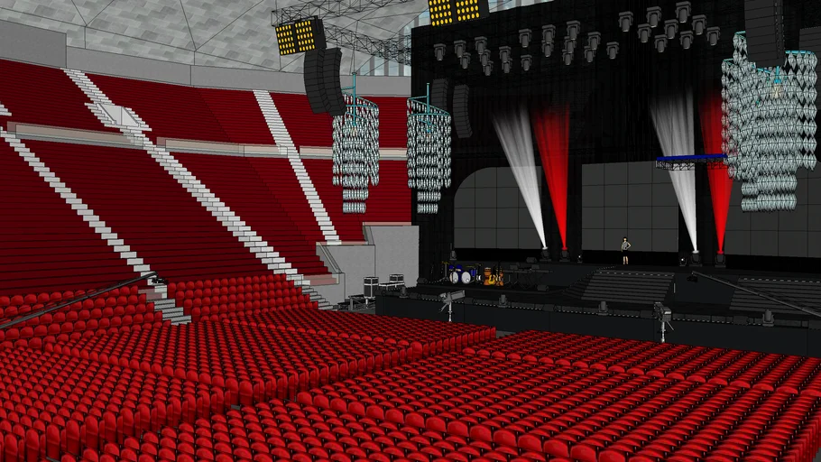 Concert Stage 3 | 3D Warehouse
