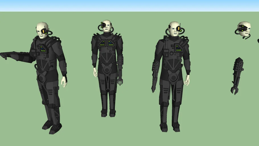 BORG posable | 3D Warehouse