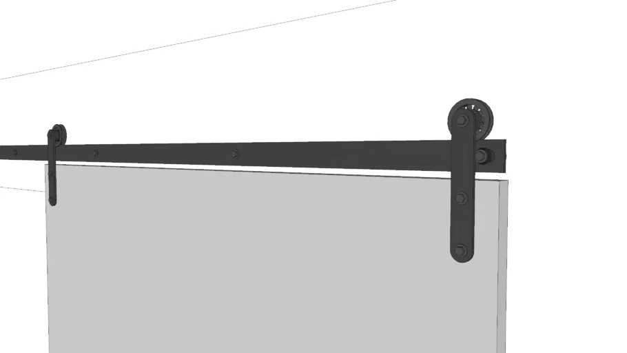 Axel Black Steel 116' Track | 3D Warehouse