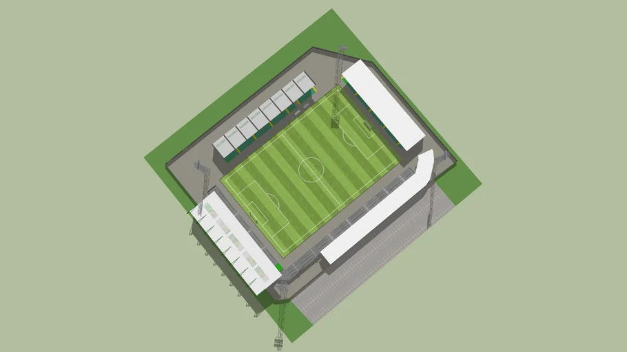 Football Ground | 3D Warehouse