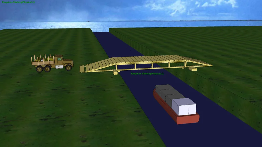 collapse bridge | 3D Warehouse