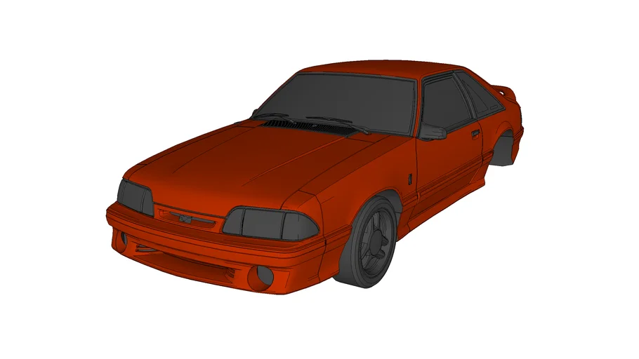 92 Mustang | 3D Warehouse