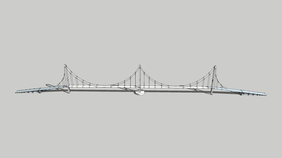 Suspension Bridge | 3D Warehouse