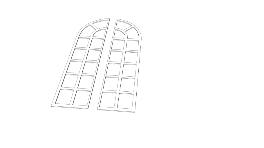 Arch Window | 3D Warehouse