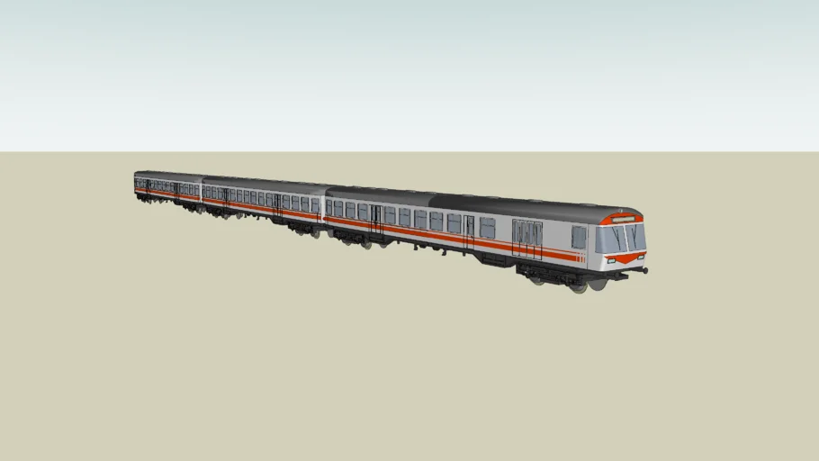 Personen Zug Train | 3D Warehouse