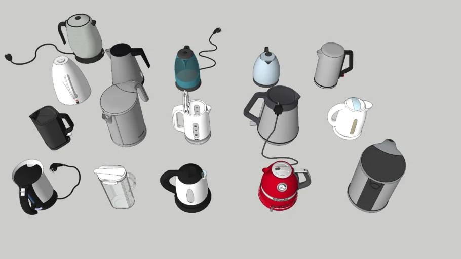 чайник kettle tetera 水壶 | 3D Warehouse